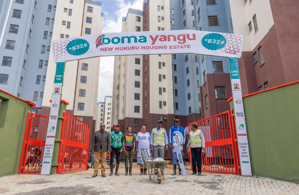 Ruto Delivers 1,080 Homes in Mukuru, Unveils Vision for 13,000 More ...