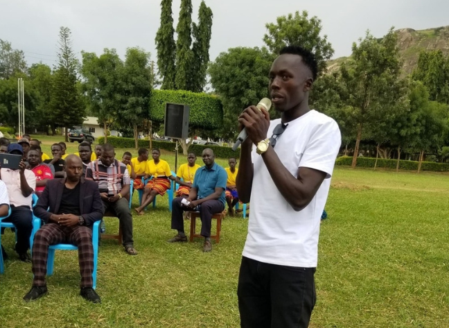 Uganda Cranes Star Denis Omedi Returns to Dara Christian High School ...
